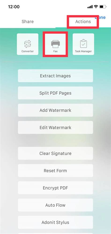 how to fax your documents support kdan mobile