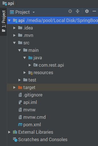 create a rest api using java spring boot