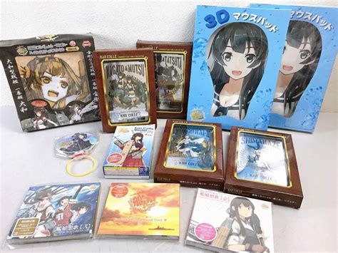 ト静 艦隊これくしょん 艦これ マウスパッド パブミラー ハイクオリティバスタオル サウンドトラック モデル 現状品 Gc100gcy31
