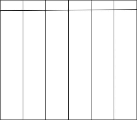 free printable 6 column chart templates [pdf] printables hub