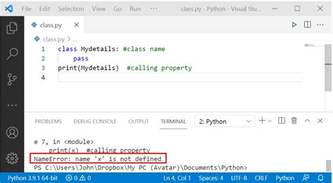 quick introduction to python class and object codingstreets my xxx