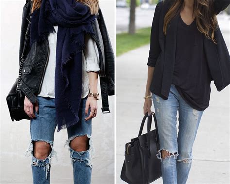 Ways To Wear Ripped Jeans