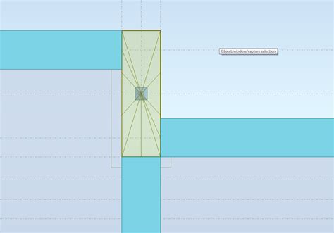 solved how to model a column with offset beams in