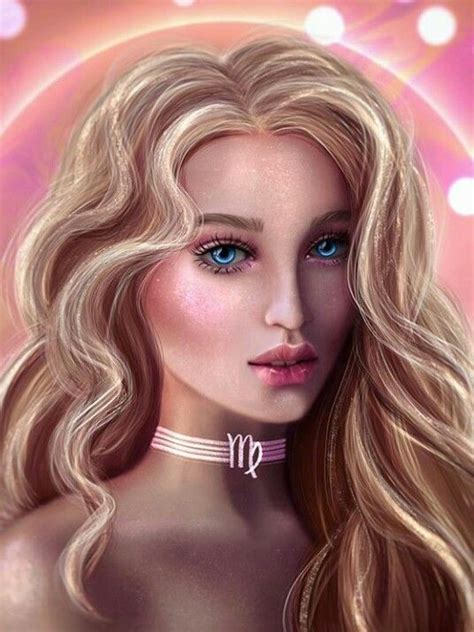 Virgo Art Zodiac Signs Virgo Astrology Art Zodiac Art Libra 12