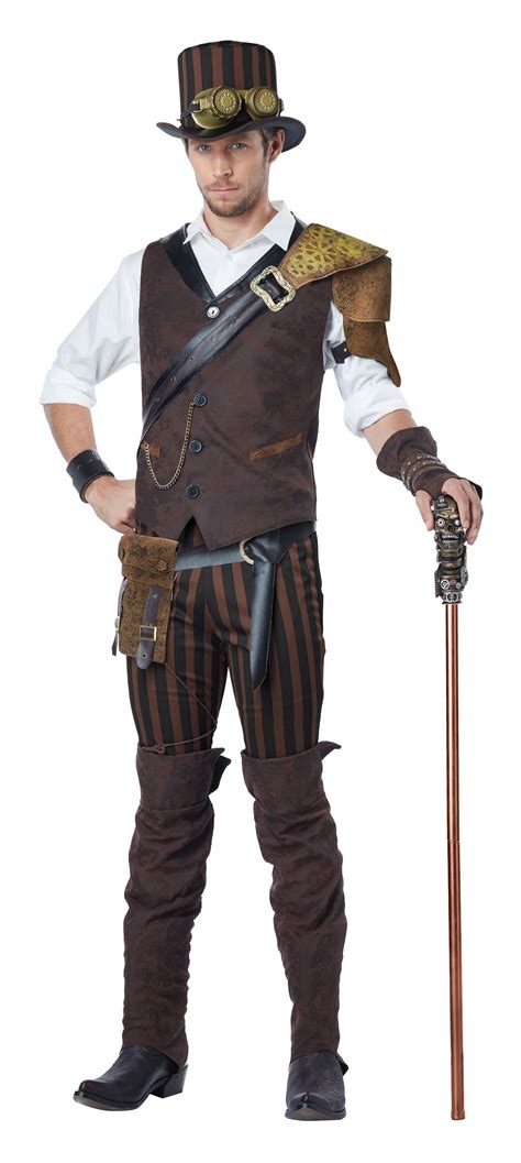 Steampunk Costumes Men Mens Steampunk Adventurer Costume Mens