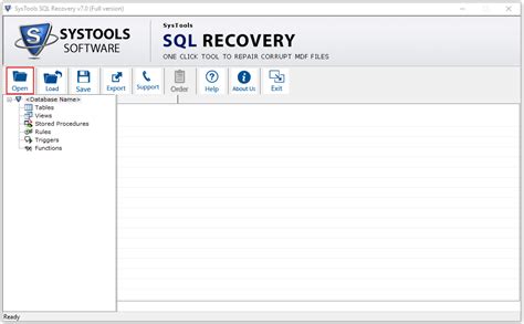 sql repair tool for corrupt mdf ndf database recovery free demo