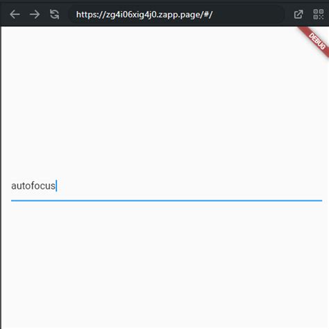 how to auto focus on textfield in flutter