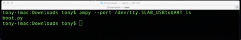 micropython basics load files and run code