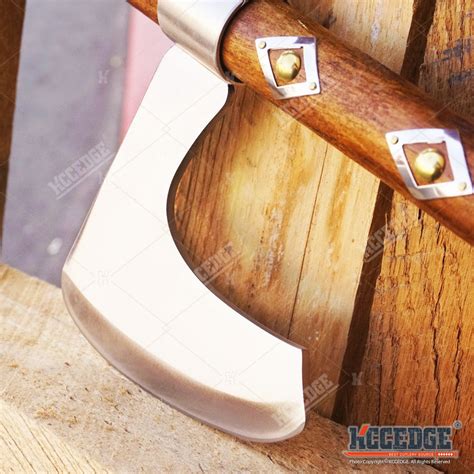 19 Native American Tomahawk Replica Hatchet Peace Pipe With Functiona