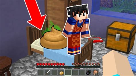 Meu Amigo Fez CocÔ Na Minha Casa No Minecraft Youtube