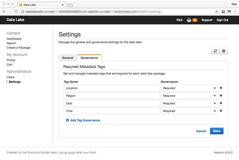 introducing the data lake solution on aws aws big data blog