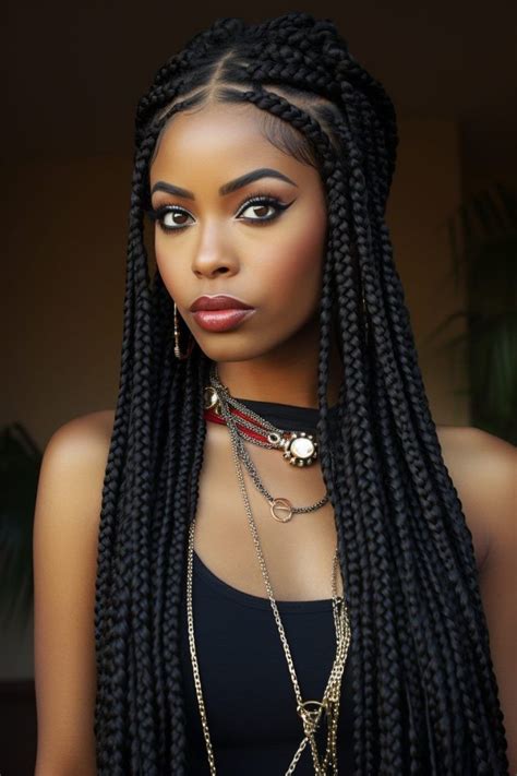 70 Best Box Braids Hairstyles For Every Occasion In 2024 Braided