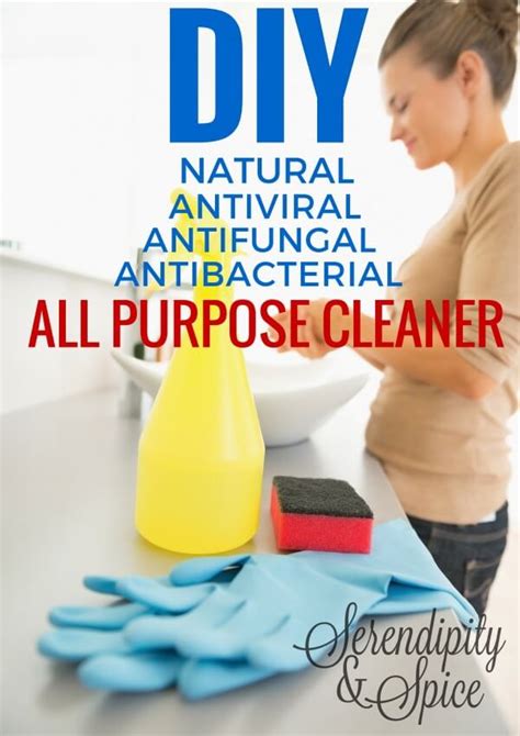 Diy All Natural All Purpose Cleaner Recipe Serendipity And Spice
