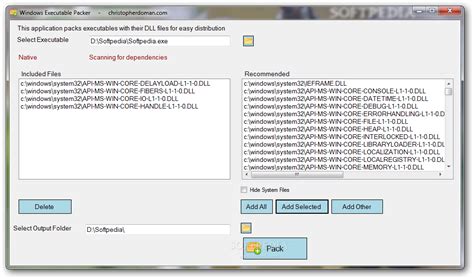 windows executable packer download