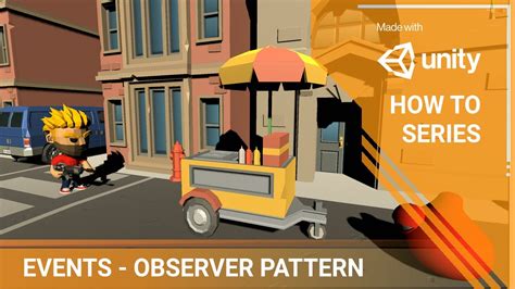 unity 2020 tutorial events and the observer pattern youtube
