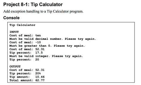 solved using python 3 add exception handling to the fol
