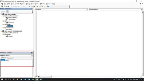 ms excel tutorials visual basic editor vbe