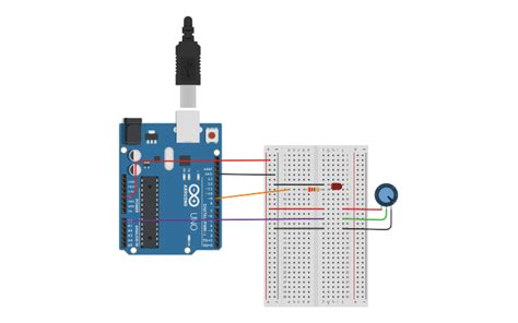 Circuit Design Potentiometer Activity Tinkercad