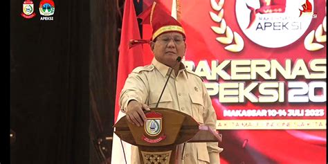 Kalau Terpilih Jadi Presiden 2024 Prabowo Janji Lanjutkan Program