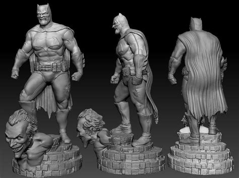 Batman Fan Art 3d Model 3d Printable Cgtrader