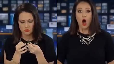 News Anchor Was Caught Daydreaming On Live Tv And Her Reaction Is