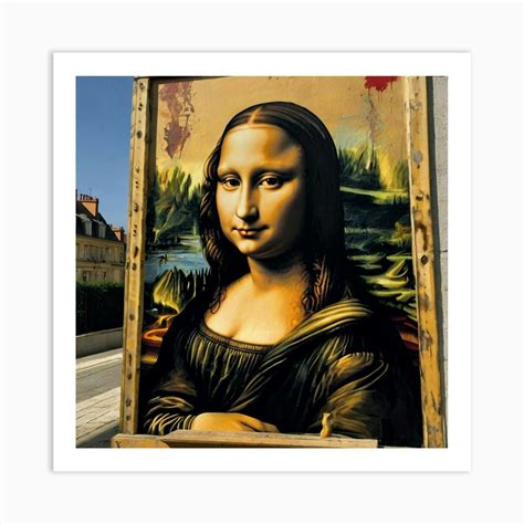Mona Lisa Art Print By Wall Art 4you Fy