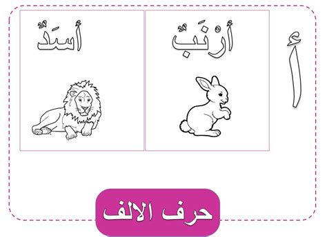 نشاط تلوين حرف الألف مع الحركات القصيرة لتعليم الأطفال حروفي