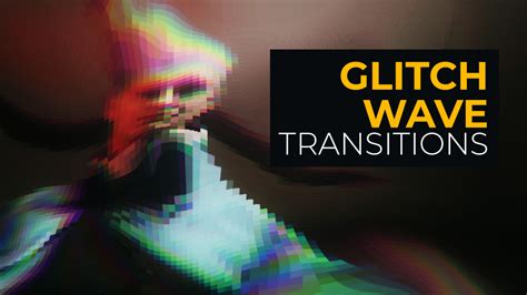 glitch wave transitions davinci resolve macros motion array
