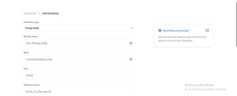 metabase not connecting to postgresql database get help metabase