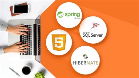 full stack development with java ms sql spring hibernate