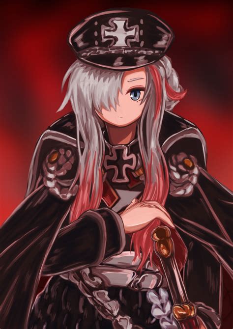 Safebooru 1girl Absurdres Armor Azur Lane Black Coat Blue Eyes