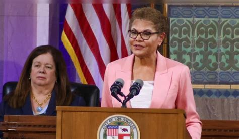 Mayor Karen Bass Touts Progress In Los Angeles On Homelessness And
