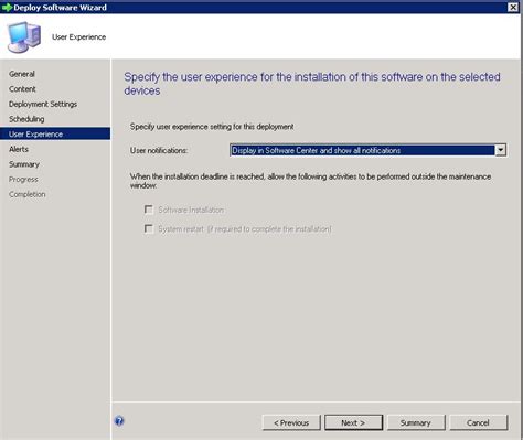 sccm 2012 application deployment step by step using application catalog