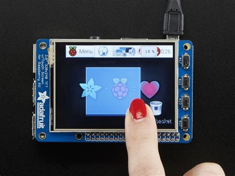 overview adafruit pitft 2 8 touchscreen display for raspberry pi