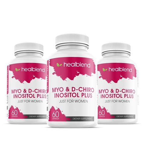 Healblend Myo Inositol And D Chiro Inositol Plus Supplement Support