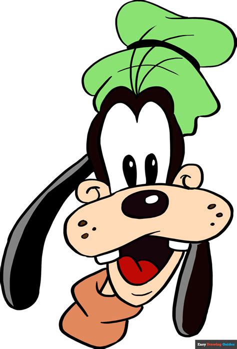 How To Draw Goofy Really Easy Drawing Tutorial