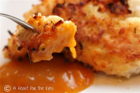 A Feast For The Eyes Baked Coconut Chicken With Apricot Dipping Sauce