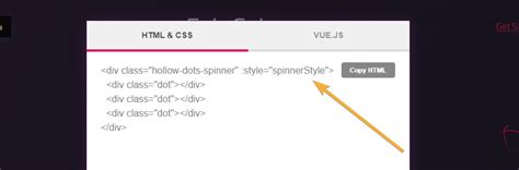 easy to use css spinners collection with vue js