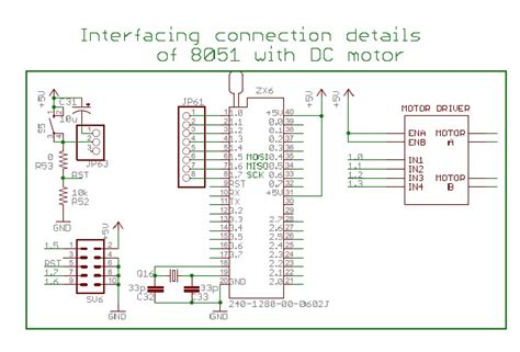 8051 interfacing with dc stepper