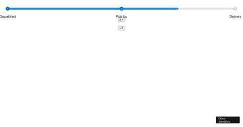 react step progress bar examples codesandbox