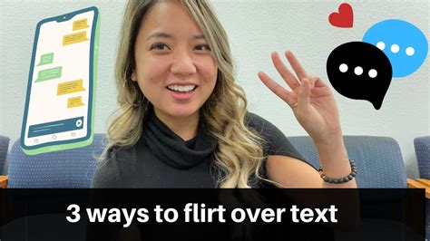 3 Ways To Flirt Over Text Or Online Messaging Youtube