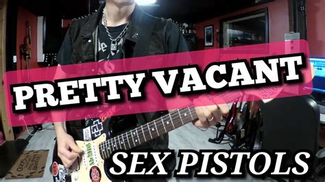 Sex Pistols Pretty Vacant Guitar Cover Youtube