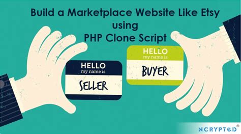 how to build a marketplace website like etsy with using php clone