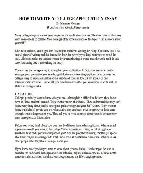 College Essay Examples In 2021 College Application Essay College