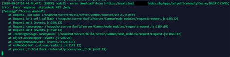error while downloading the document file to be converted