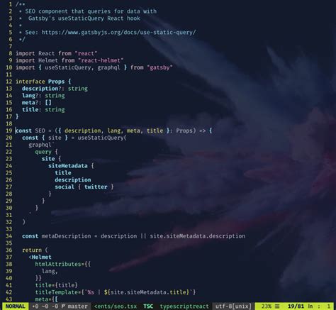 ultimate vim typescript setup dev