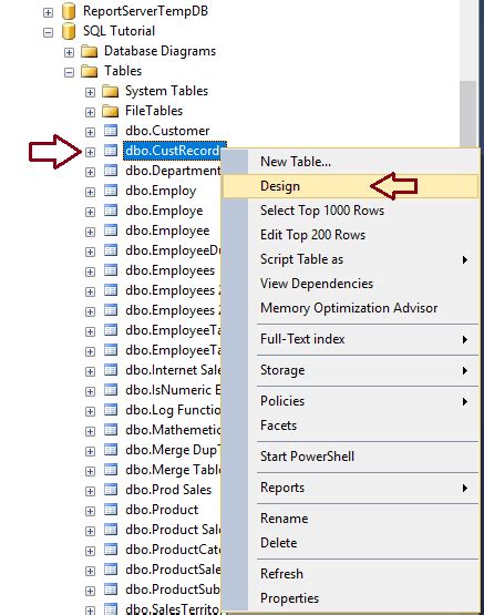 sql primary key constraint
