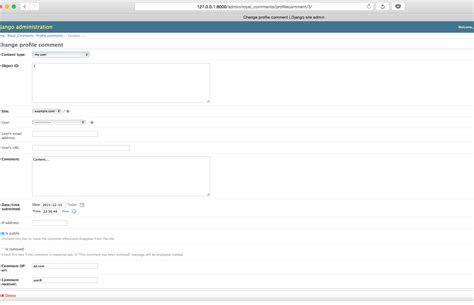 python django comments valueerror stack overflow