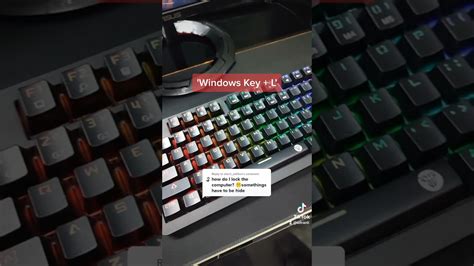 How To Lock Computer Easily 🔒 Youtube