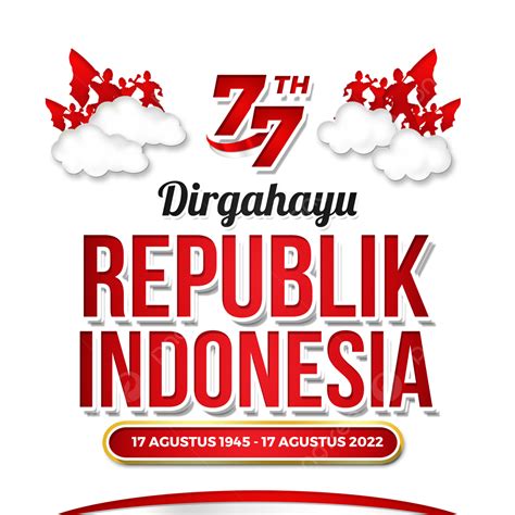 Ucapan Hut Ri Ke 77 Kemerdekaan Republik Indonesia Dirgahayu Indonesia